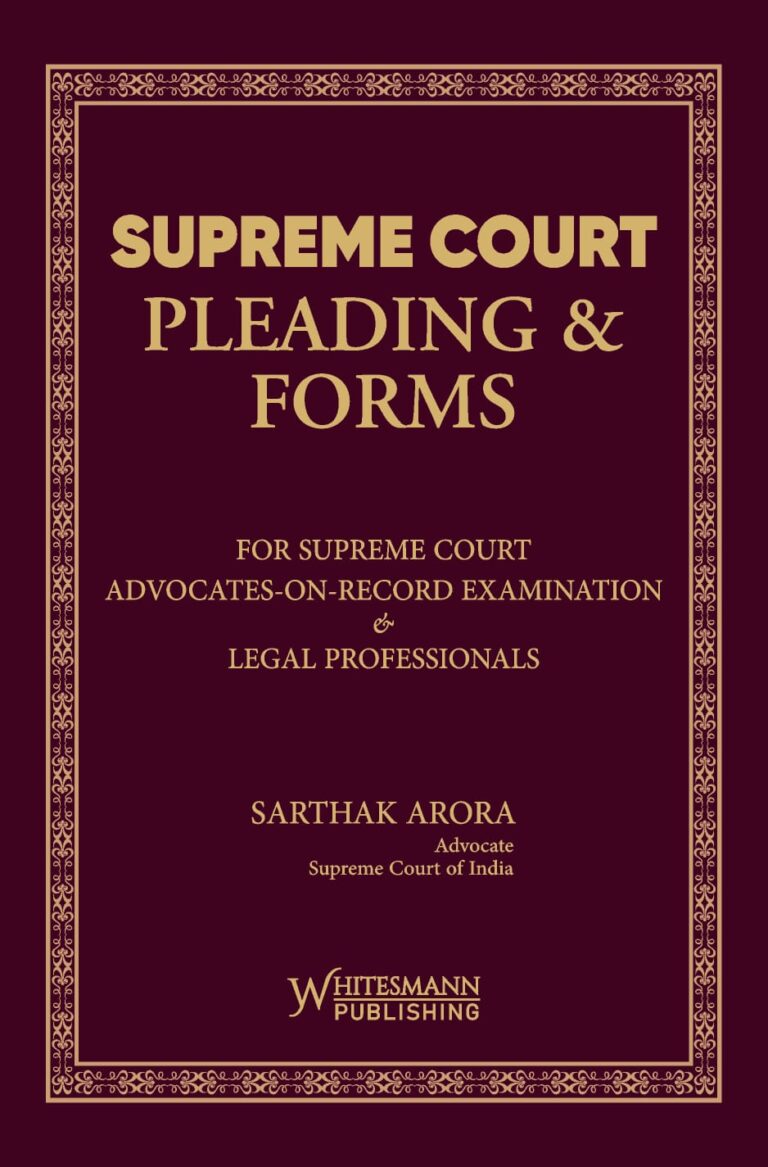 SUPREME COURT PLEADING & FORMS – Whitesmann Publishing